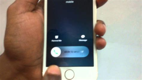 How To Reject An Incoming Call On Iphone When It Is Locked Youtube