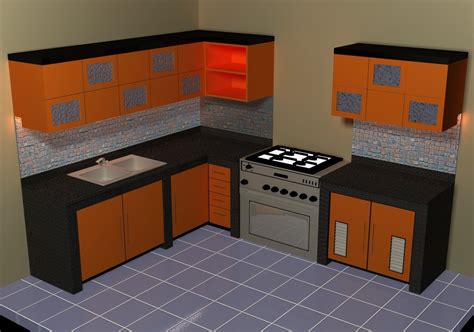 Kitchen Set 3d Model Kitchen Set Kitchen Decor Ideas Themes