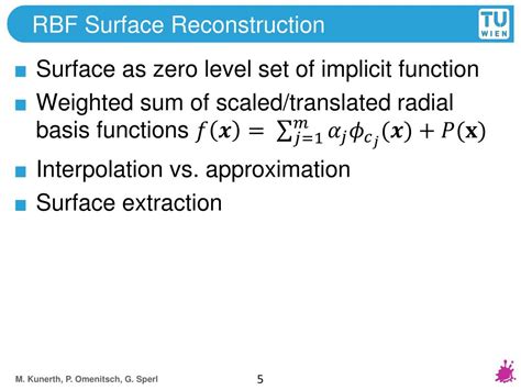 Ppt Surface Reconstruction Using Radial Basis Functions Powerpoint Presentation Id2385587