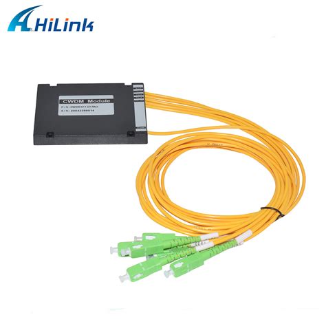 4ch Passive Cwdm Mux Demux Module Abs Box 1270 1610nm With Express Port