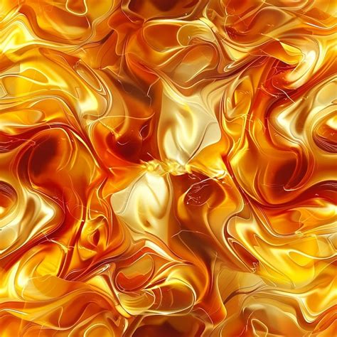 Premium Photo Seamless Abstract Amber Background Design Art Pattern