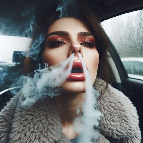 Nose Exhales Rsmokingfetishai