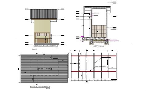 Room Detail Plan Elevation And Section 2d View Cad Block Layout Autocad File