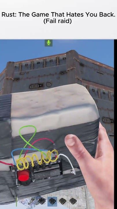 rust hates me back rust rustclips rusttok rustshorts rustconsole