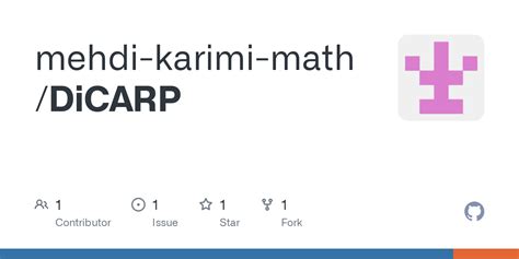 Github Mehdi Karimi Math Dicarp