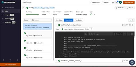 Guided Walkthrough Of Hyperexecute Lambdatest