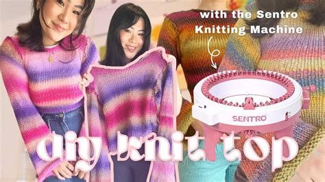 Stylish Knit Beanie Pattern With The Sentro Knitting Machine