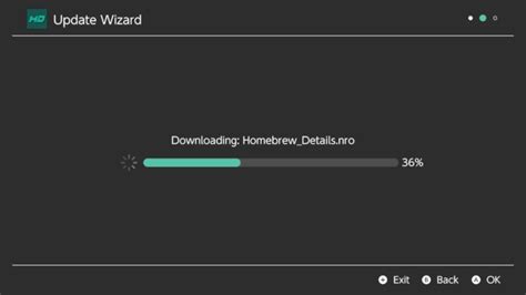 Homebrew Details Switch Gamebrew