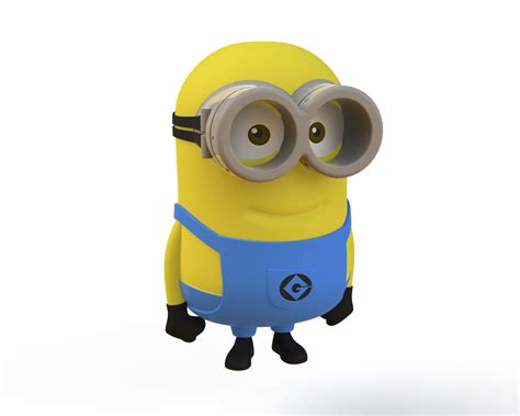 卑鄙的我中的小黄人 Solidworks 2012 模型图纸下载 懒石网