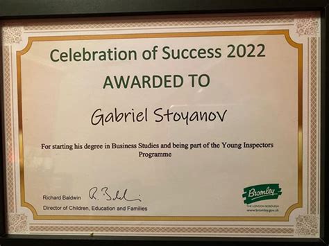 Наградиха посмъртно убития в Лондон наш студент