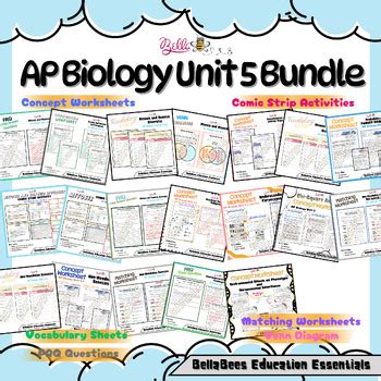 AP Biology Unit Bundle Heredity By BellaBees Education Essentials