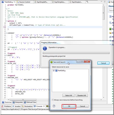 【记录】使用eclipse开发antlr：如何调试antlr项目 在路上