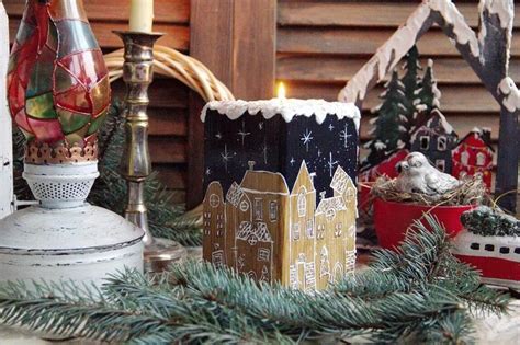 Підсвічник з будиночками — цена 550 грн в каталоге Подсвечники Купить товары для дома и быта по