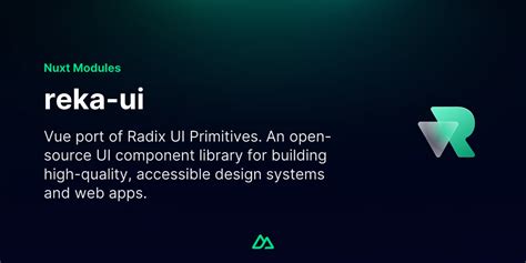 Reka Ui · Nuxt Modules