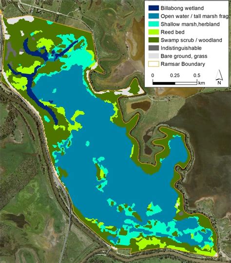 Mapping Wetland Vegetation From Sentinel 2 Satellite Imagery