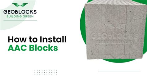 Aac Block Jointing Mortar Formulation Geoblocks
