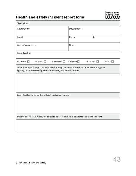 60 Incident Report Template Employee Police Generic ᐅ TemplateLab