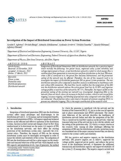 On Protection Pdf Electric Power Distribution Distributed Generation