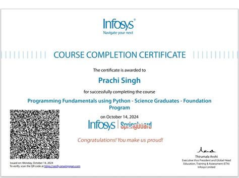 Prachi Singh On Linkedin Completed The Moocs Course Of Programming