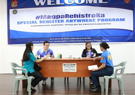 Comelec In Photos 2 Day Special Register Anywhere