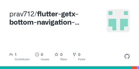 Github Prav712flutter Getx Bottom Navigation Example