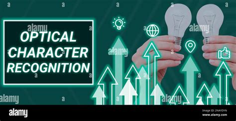 Writing Displaying Text Optical Character Recognition Conceptual Photo The Identification Of