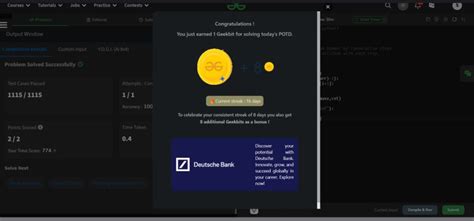 Day16 Geekstreak2024 Deutschebank Python Problemsolving Rooftop