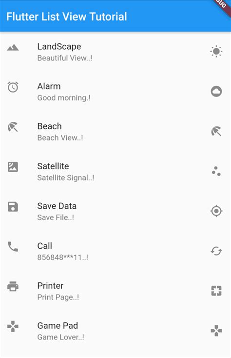 Listview Flutter Flutter Listview Flutter Listview