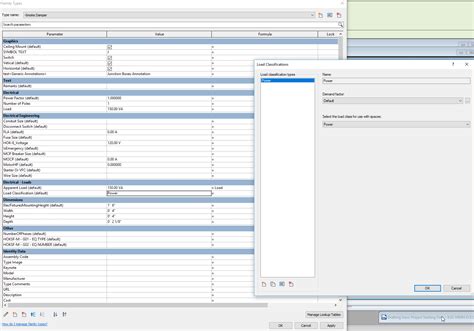 Solved How To Access Load Classification Of A Project From Within A