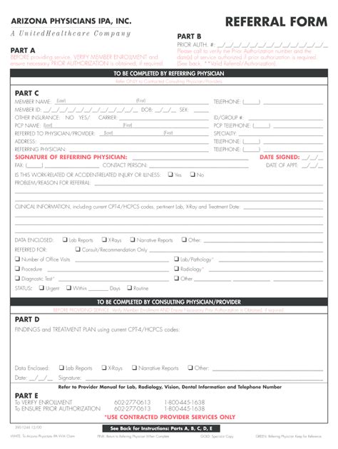 United Healthcare Referral 2000 2025 Form Fill Out And Sign Printable Pdf Template Airslate