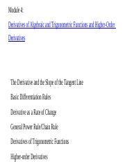 Understanding Derivatives Basics Rules And Applications Course Hero
