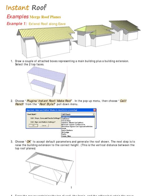 Examples Merge Roof Planes Pdf Roof Building Technology