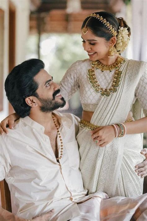 30 South Indian Couples Who Colour Coordinated Their Outfits Like A