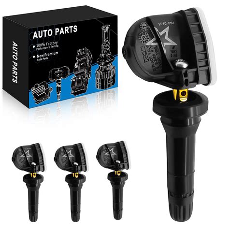 Yzhidianf 4pcs Tpms Sensor For Chevy 315mhz Programmed Tire Pressure