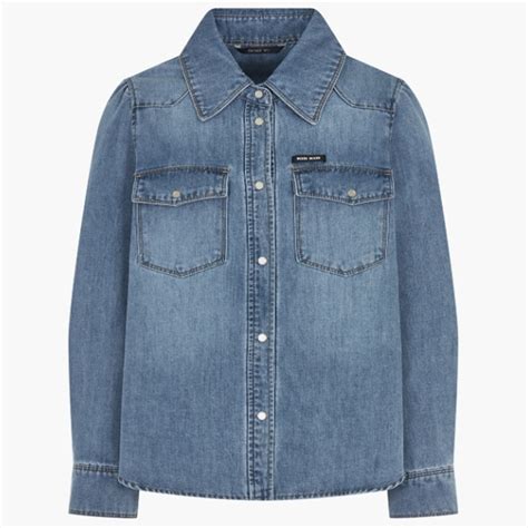 케네스레이디 데님 포켓 셔츠 Ewdbod0100 이랜드몰