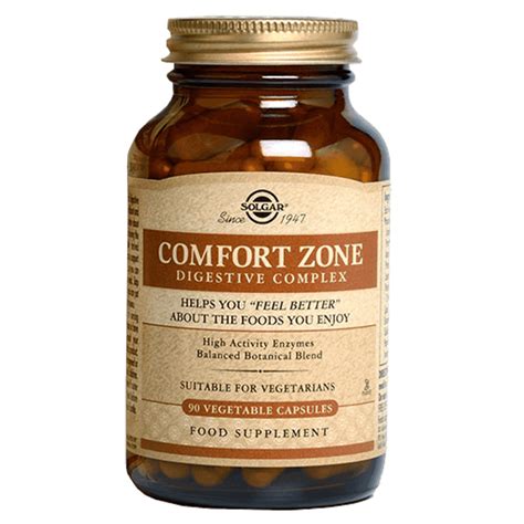 Solgar Comfort Zone Digestive Complex 90 Capsules Complex Of 11 Natural Digestive Enzymes