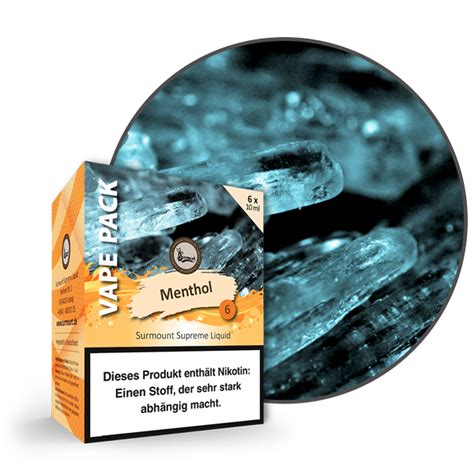 Liquid Menthol Für E Zigarette Günstig Kaufen