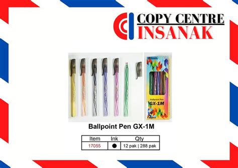 Pen Ball Bazic Gx 1m