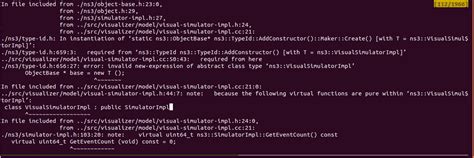 failed to waf after enabling pyviz with pybindgen · issue 100