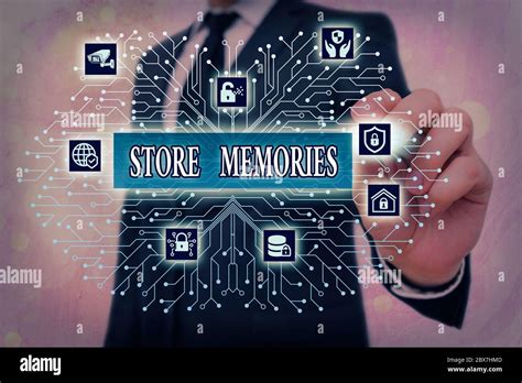 Word Writing Text Store Memories Business Photo Showcasing A Process