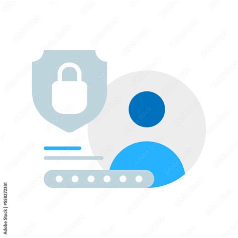 Account Has Been Protected With Password Concept Illustration Flat Design Vector Eps Modern