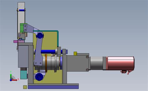 经典的凸轮插针机构 SOLIDWORKS 2011 模型图纸下载 懒石网