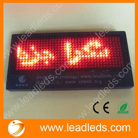 LLD180 1236K Scrolling Led Name Tag