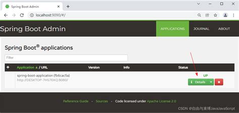 035 可视化的监控报表spring boot admin 可视化监控报表 csdn博客
