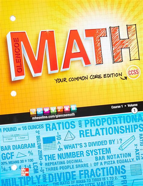 Glencoe Math Course 1 Student Edition Volume 1 Math