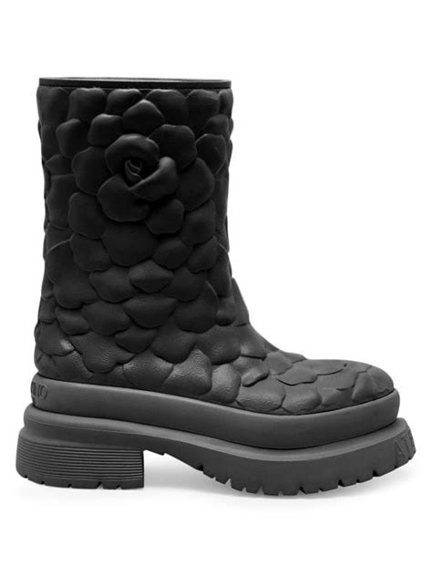 발렌티노 로즈 숏 레인 부츠 Atelier Rose Short Rain Boots 0400017611570 위시버킷