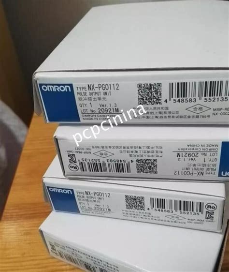 PCS New Brand Omron NX PG Original Binding NX Series Pulse Output Unit EBay