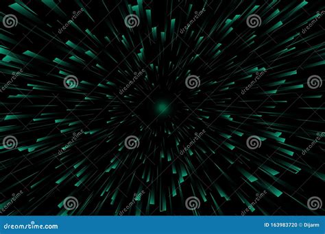 Hyper Speed Vector Design Abstract Modern Background Warp Drive Futuristic Space Tunnel For