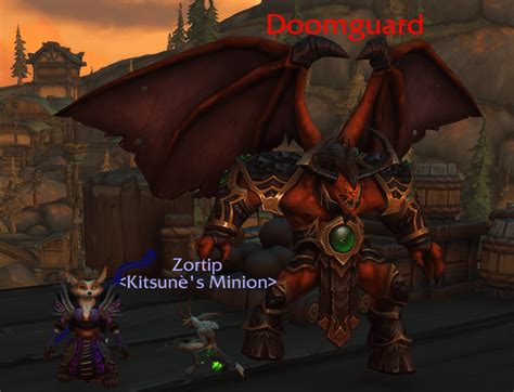 My Doomguard Decided He Just Wanted To Chill Instead Of Fighting Rwow