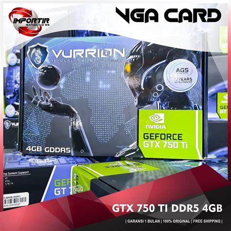 Jual VGA Gaming VURRION GTX TI GB DDR Bit GAMING VGA ORI Shopee Indonesia